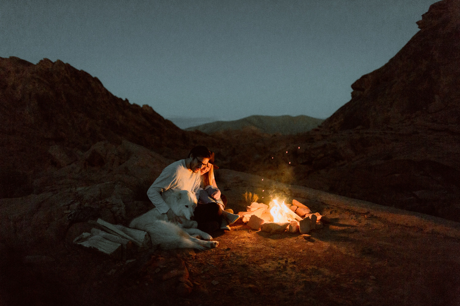 Campfire Couple Session | Katch Silva